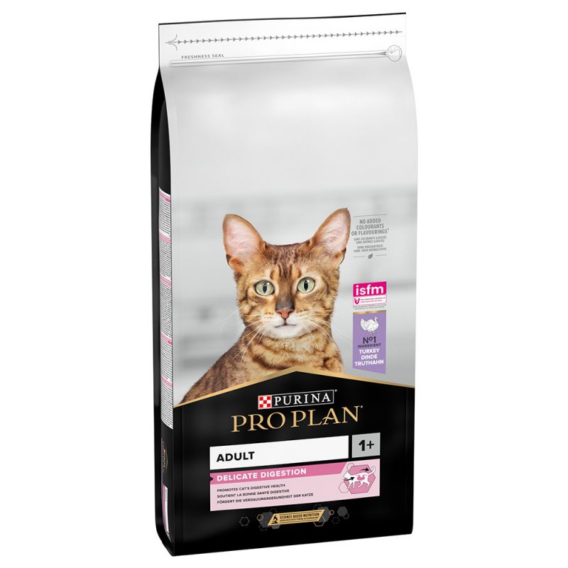 Pro Plan Cat Adult Delicate – Opti Digest – Turkey (ćuretina)10 kg ...
