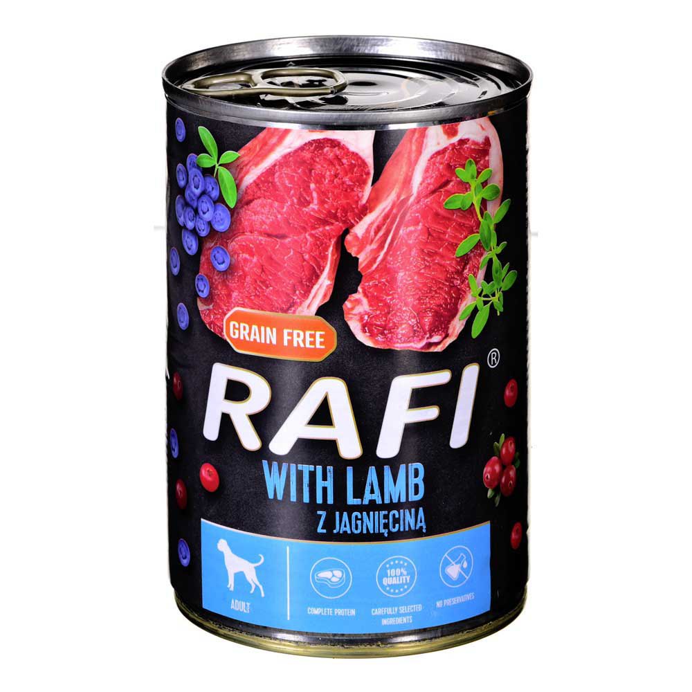 Rafi Dog Adult pate konzerva jagnjetina 400 gr - Didiša | Pet shop