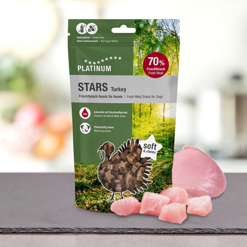 Platinum stars poslastica za pse ćuretina 185gr - Didiša | Pet shop